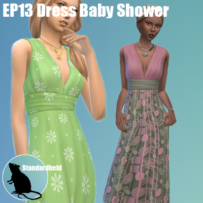 EP13 Dress Baby Shower - The Sims 4 Create a Sim - CurseForge