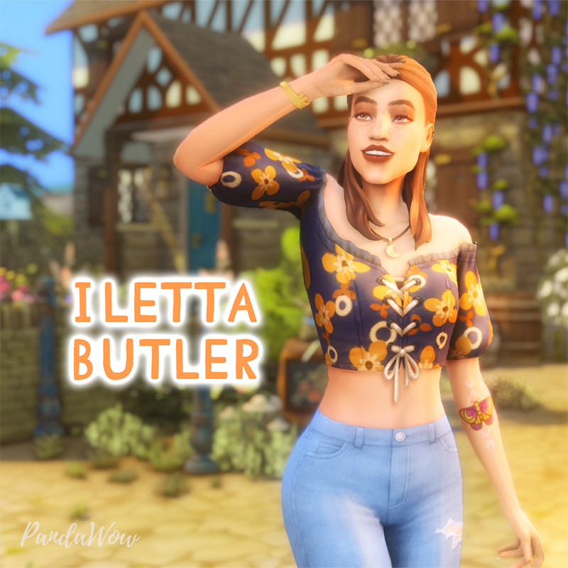 Sim - Iletta Butler | NoCc - The Sims 4 Sims / Households - CurseForge
