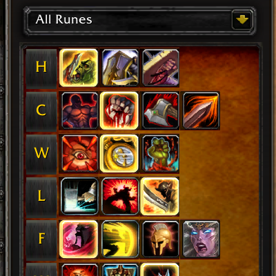 Simplified Rune Frame - World of Warcraft Addons - CurseForge