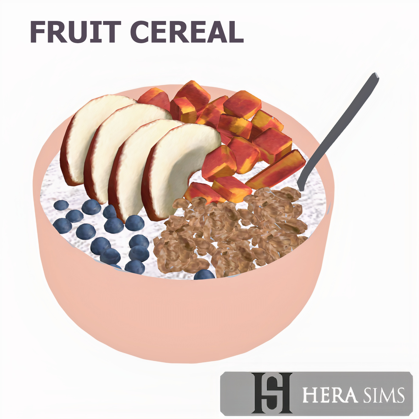 Cereal fruit bowl - The Sims 4 Build / Buy - CurseForge