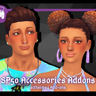 SP50 Accessories Addons - The Sims 4 Create a Sim - CurseForge