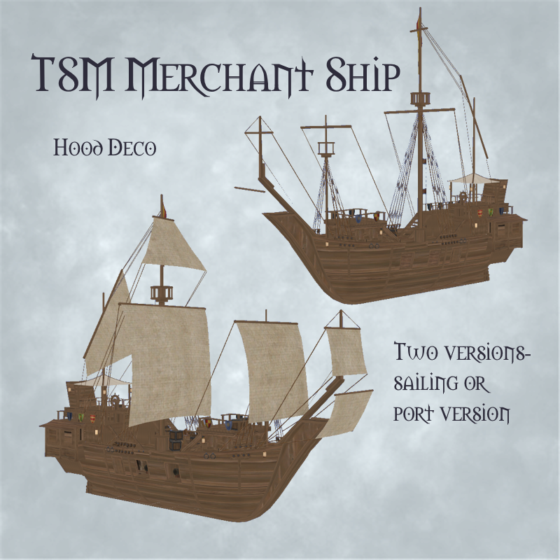 Medieval Merchant Ship from TSM - Worlds - The Sims 4
