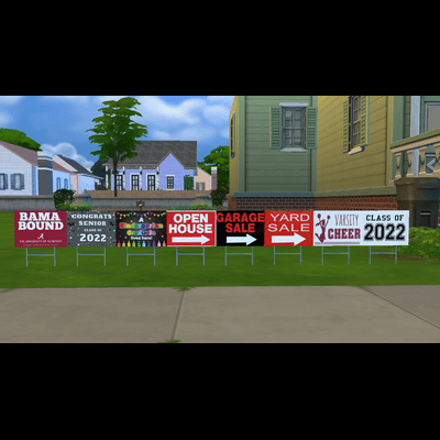 Yard Signs - The Sims 4 Build / Buy - CurseForge