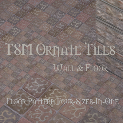 TSM Medieval Ornate Tiles Set - The Sims 4 Build / Buy - CurseForge