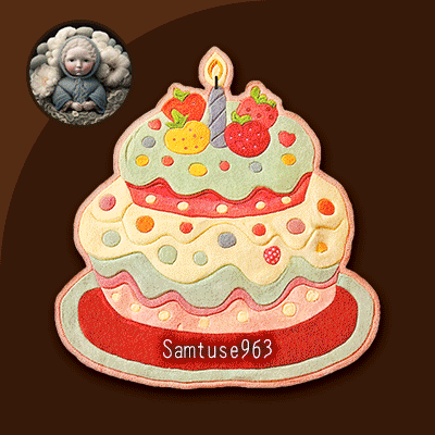 HQ Birthday Cake Rug #1 Samtuse963 - The Sims 4 Build / Buy - CurseForge
