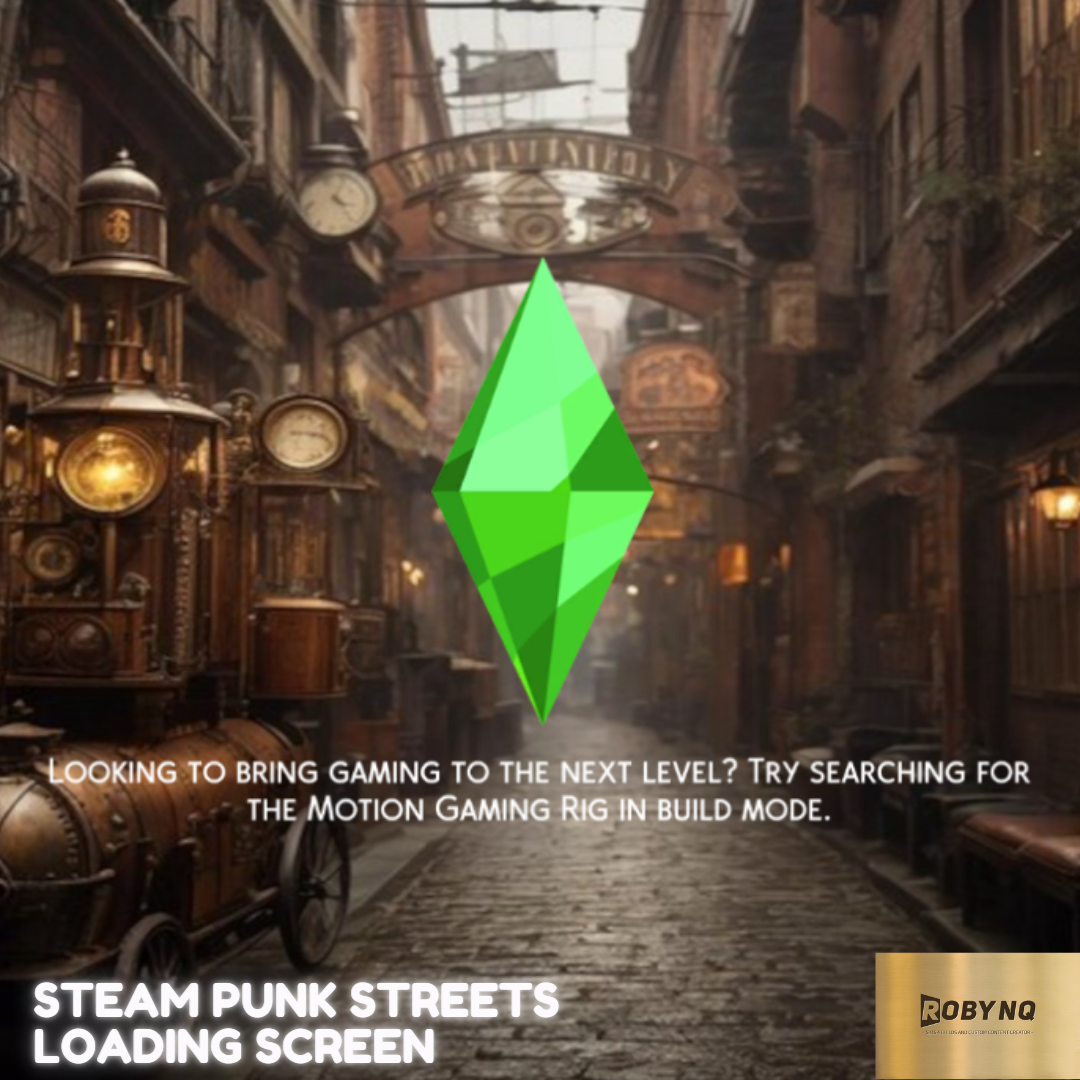 Download Steampunk street loading screen - The Sims 4 Mods - CurseForge