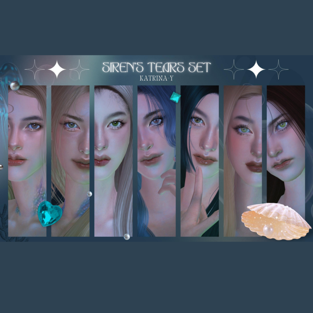 [KAT]Siren's tears Set - The Sims 4 Create a Sim - CurseForge