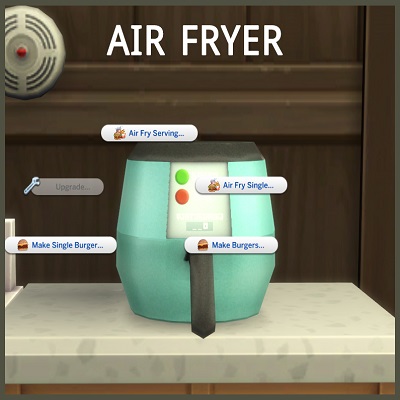 Air Fryer TRACUCCION ESPAÑOL - The Sims 4 Mods - CurseForge