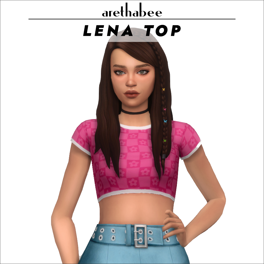 Lena Top - Aretha x Ikari - The Sims 4 Create a Sim - CurseForge