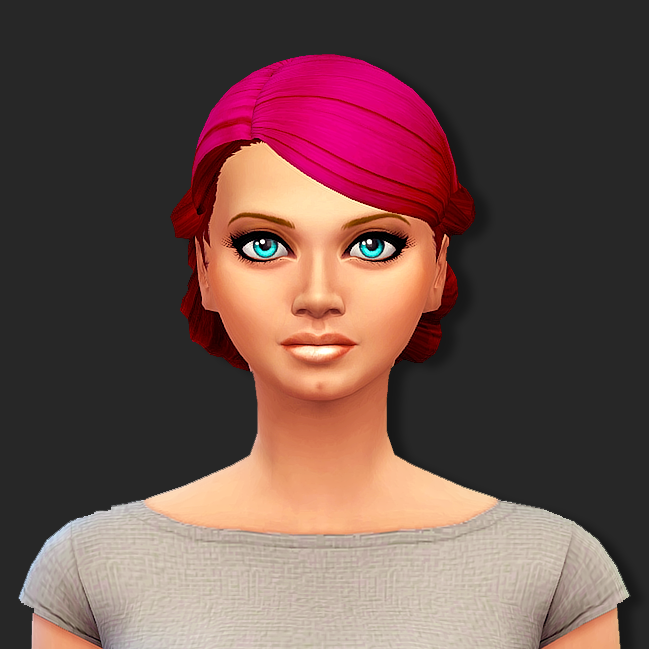 Coli's Ella Hair - The Sims 4 Create a Sim - CurseForge