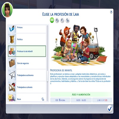 Install KINDERGARDEN TEACHER CAREER TRAD ENGLISH - The Sims 4 Mods ...