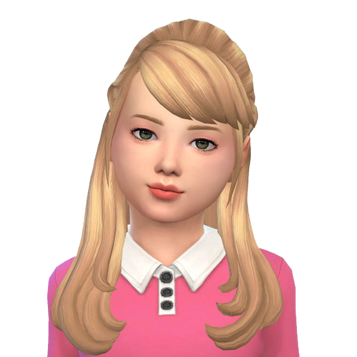 Marisol Hairstyle for Girls - Files - The Sims 4 Create a Sim - CurseForge