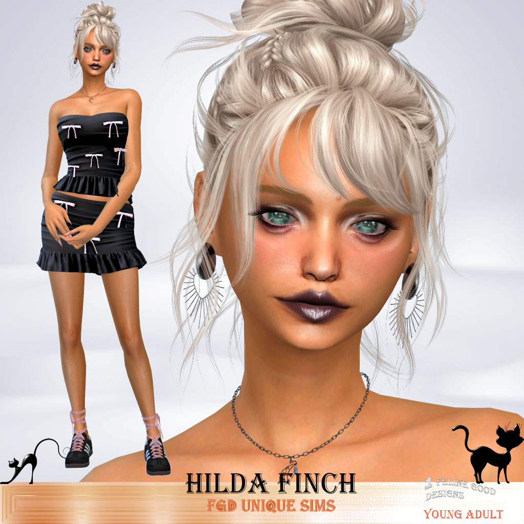Hilda Finch - Files - The Sims 4 Sims / Households - CurseForge
