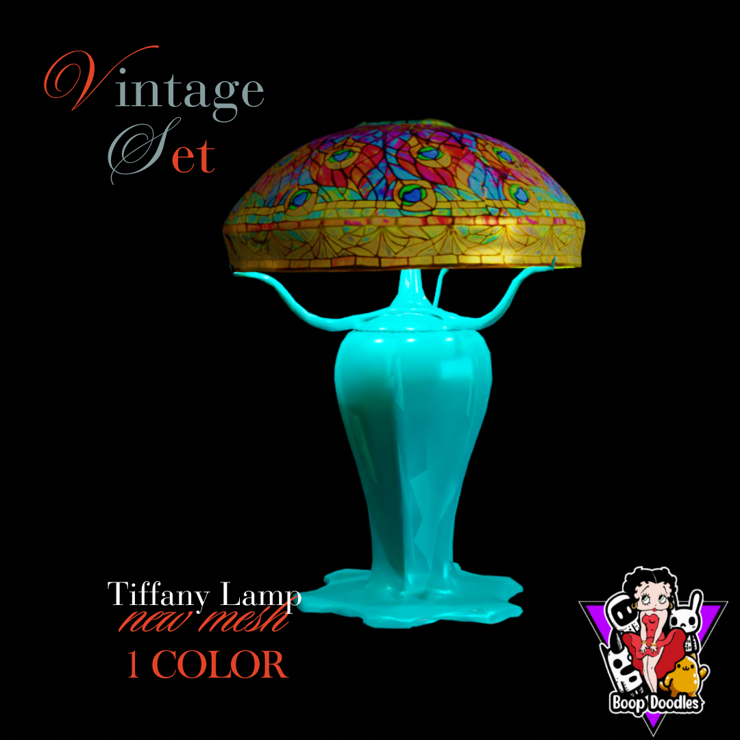 VINTAGE SET_TIFFANY LAMP - Dependencies - The Sims 4 Build / Buy ...