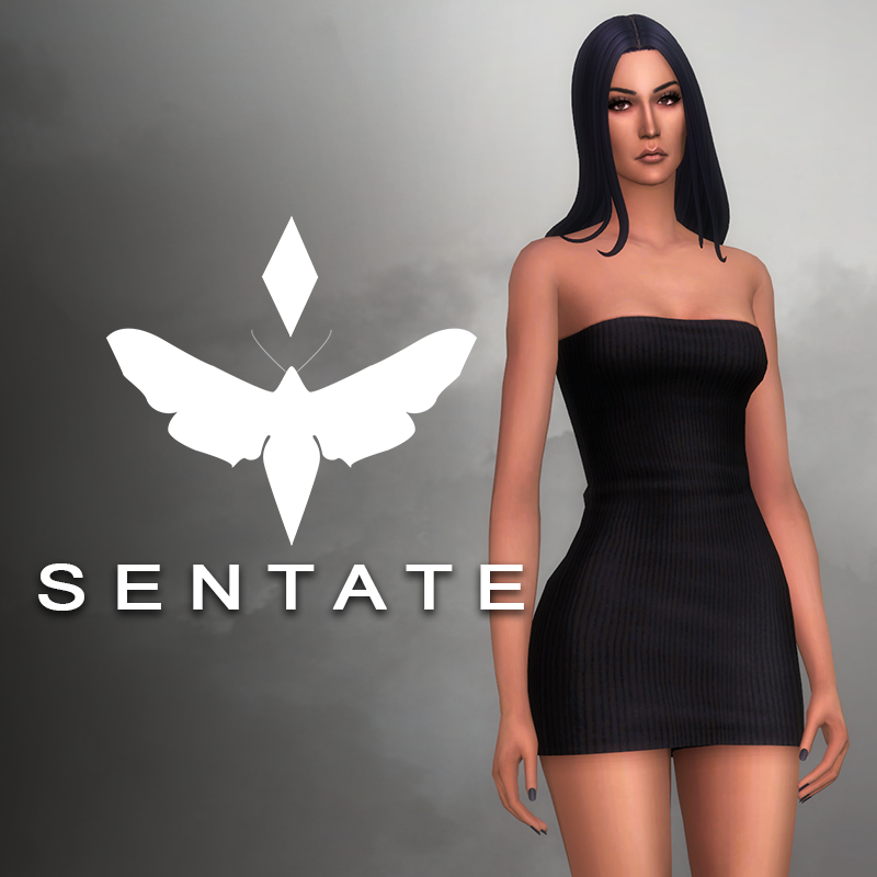 Swan Mini Dress - Files - The Sims 4 Create a Sim - CurseForge