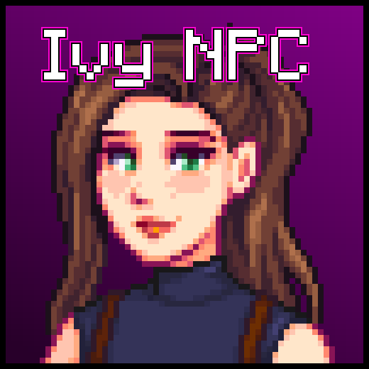 Ivy New Custom Npc Screenshots Stardew Valley Mods Curseforge