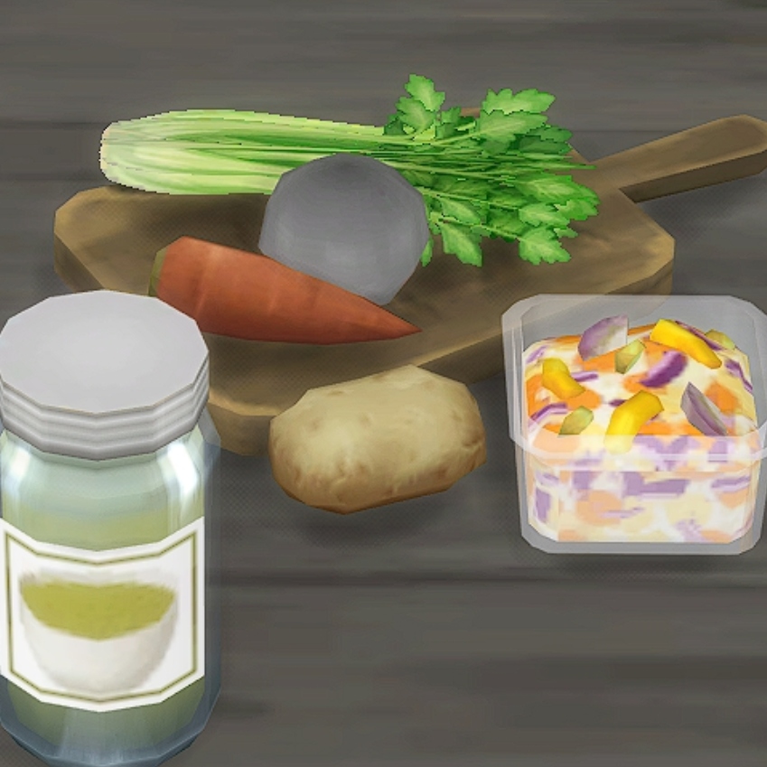 Download vegetable broth by BrazenLotus Spanish translation - The Sims ...