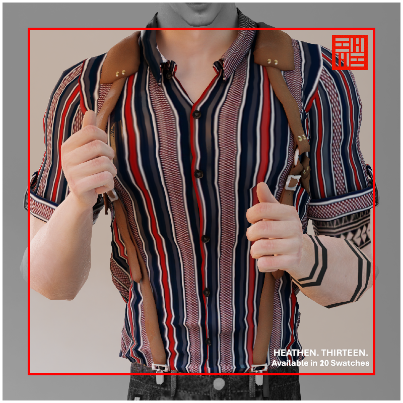 Harness Suspendered Casual Short Sleeve Shirt - The Sims 4 Create a Sim ...