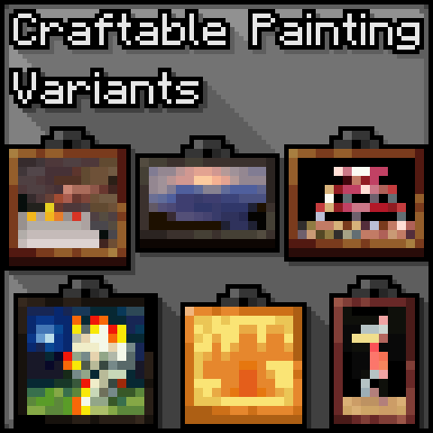 Craftable Painting Variants - Files - Minecraft Data Packs - CurseForge