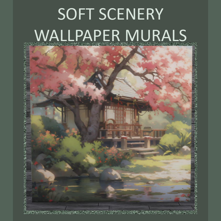 Install Japanese Journeys - Wallpaper Murals - Soft Scenery - The Sims ...