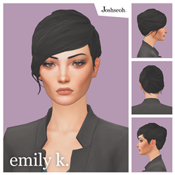 Emily K. Hair - The Sims 4 Create a Sim - CurseForge