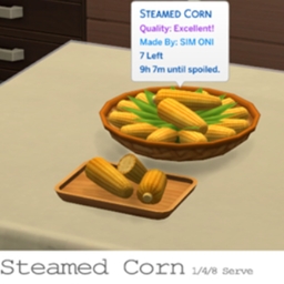 Steamed corn by ONI Spanish translation - Files - The Sims 4 Mods ...