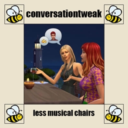 Less Idle Chat - Conversation Tweak - The Sims 4 Mods - CurseForge
