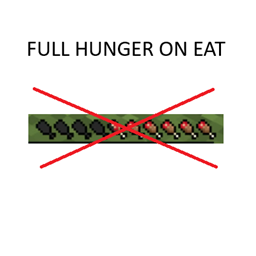 Full hunger on eat - Minecraft Mods - CurseForge