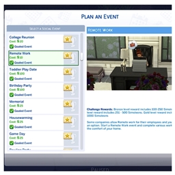 Install Remote Work Event by kiarasims4mods Spanish Translation - The ...