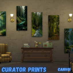Curator Canvas paintings 01 forestry - base game compatible - Gallery ...
