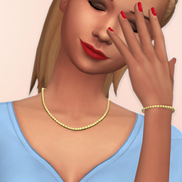[Veranka] Claire Necklace & Bracelets - Gallery - The Sims 4 Create a ...