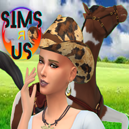Cow Print Cowgirl Hat - The Sims 4 Create a Sim - CurseForge