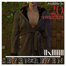 Tied Luxury Hooded Short-Length Robe - The Sims 4 Create a Sim - CurseForge