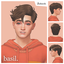 Basil Hair V1 - The Sims 4 Create a Sim - CurseForge