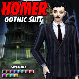 Homer gothic suit - File - The Sims 4 Create a Sim - CurseForge