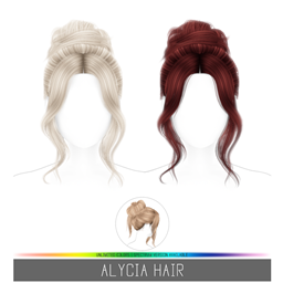 Simpliciaty's Alycia Hair - The Sims 4 Create a Sim - CurseForge