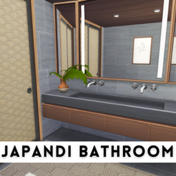 Download Japandi Bathroom - The Sims 4 Mods - CurseForge