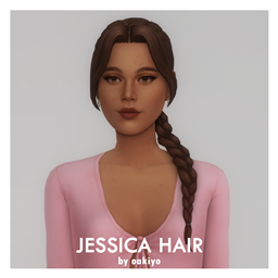 oakiyo - Jessica Hair - The Sims 4 Create a Sim - CurseForge