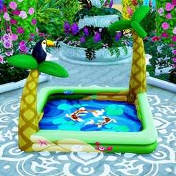 Summertime Palms Kiddie Pool - Gallery - The Sims 4 Build / Buy ...