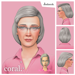 Coral Hair (TS2 to TS4 hair conversion) - Gallery - The Sims 4 Create a ...