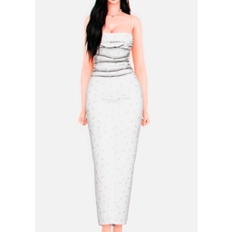 Aquamarine Dress - The Sims 4 Create a Sim - CurseForge