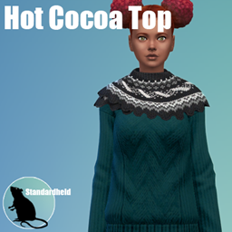 Hot Cocoa Top - The Sims 4 Create a Sim - CurseForge