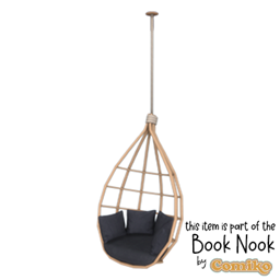 Comiko - Book Nook Cushion For Hanging Chair - The Sims 4 Build / Buy ...