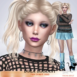 Dora Diamant - The Sims 4 Sims / Households - CurseForge