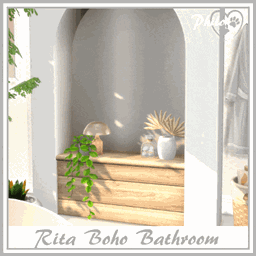 Install Rita Boho Bathroom - The Sims 4 Mods - CurseForge