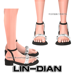 Download LIN-DIAN strappy sandals - The Sims 4 Mods - CurseForge
