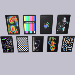 Prism Art Collection - The Sims 4 Build / Buy - CurseForge