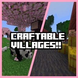 Craftable Villages - Minecraft Bedrock Addons - CurseForge