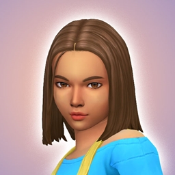 Kendra Hairstyle for Girls - The Sims 4 Create a Sim - CurseForge