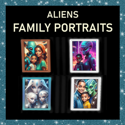 Aliens - Family Portraits - Gallery - The Sims 4 Build / Buy - CurseForge